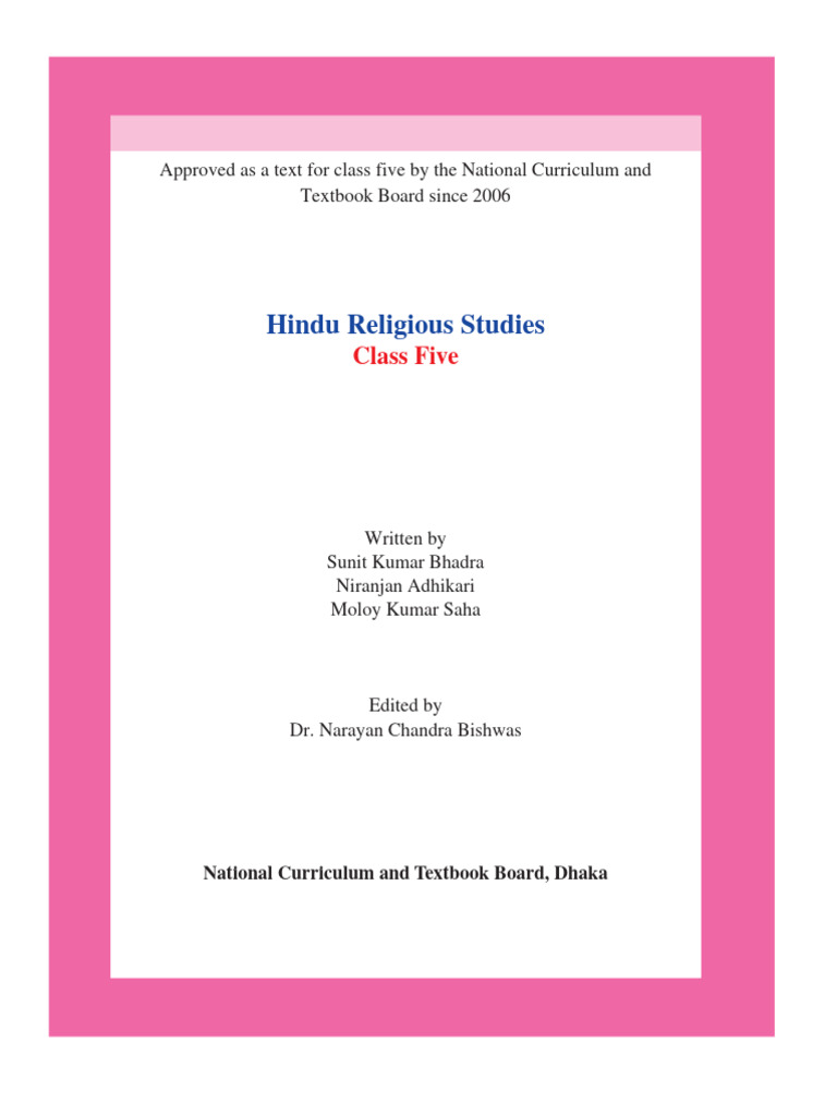 Hindu Religious Studies | PDF