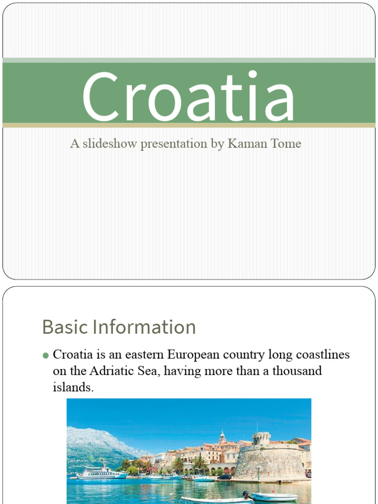 Croatia | PDF | Travel