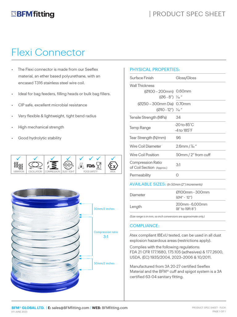 Flexi Connector | PDF | Sheet Metal | Building Materials