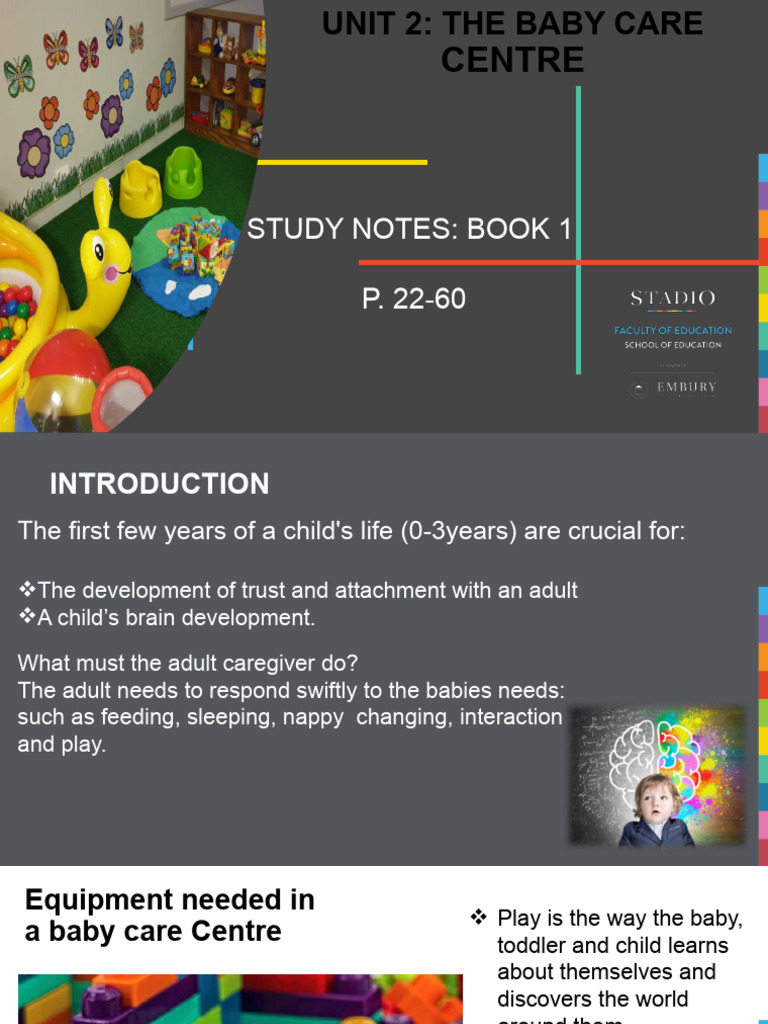 Unit 2 The Baby Care Centre | PDF