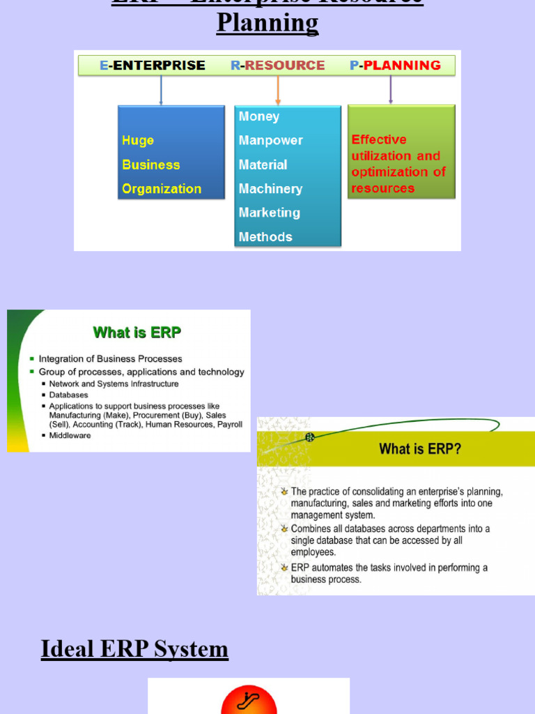 ERP - Enterprise Resource Planning (2023!07!18 17-22-53 UTC) | PDF | Enterprise Resource ...