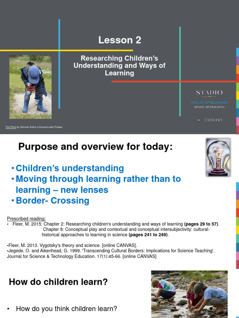 Understanding Children's Learning Processes | PDF | Learning | Knowledge