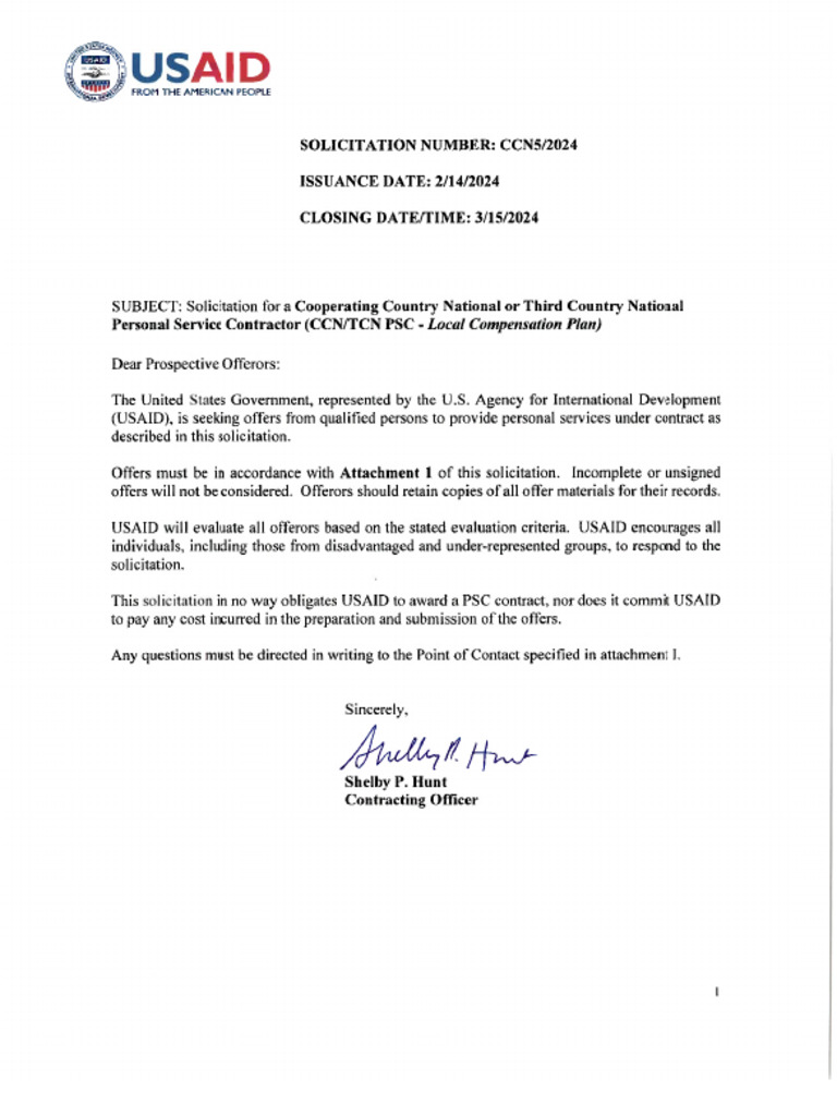 Vacancy Announcement CCN5-2024 - IMA 3 Positions - EXO | PDF | Computer Security | Security