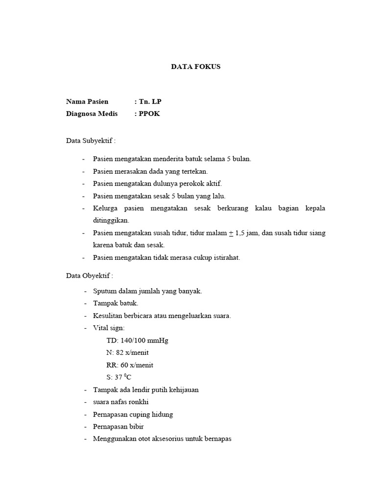 3.DATA FOKUS, ANALISA DATA N DX | PDF