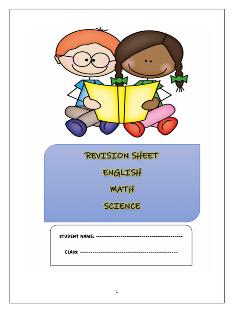 New 2nd Term KG2 Revision | PDF