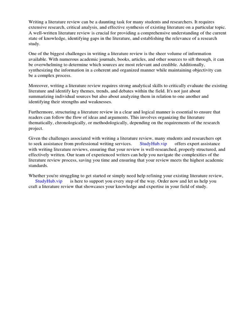 Writing Literature Review | PDF | Literature Review | Knowledge Writing Literature Review | PDF | Literature Review | Knowledge