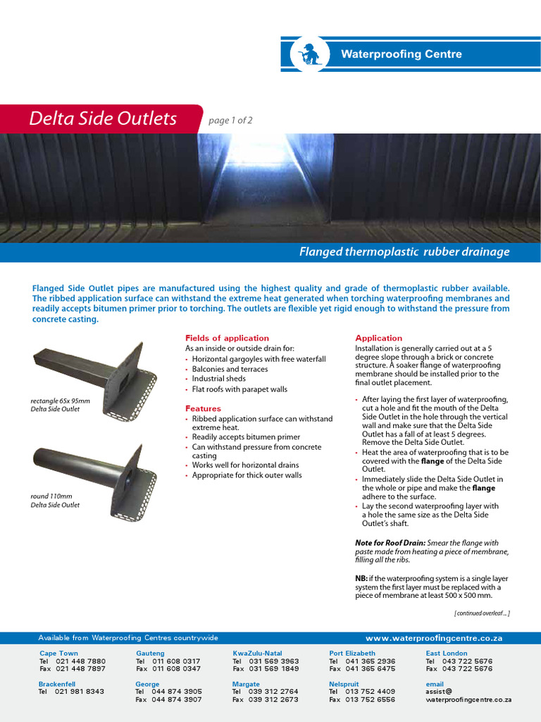 Drainage Solutions for Builders | PDF | Materials | Building Technology