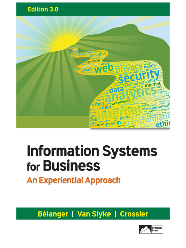 Bélanger, Slyke, Crossler - Information Systems For Business - An ...