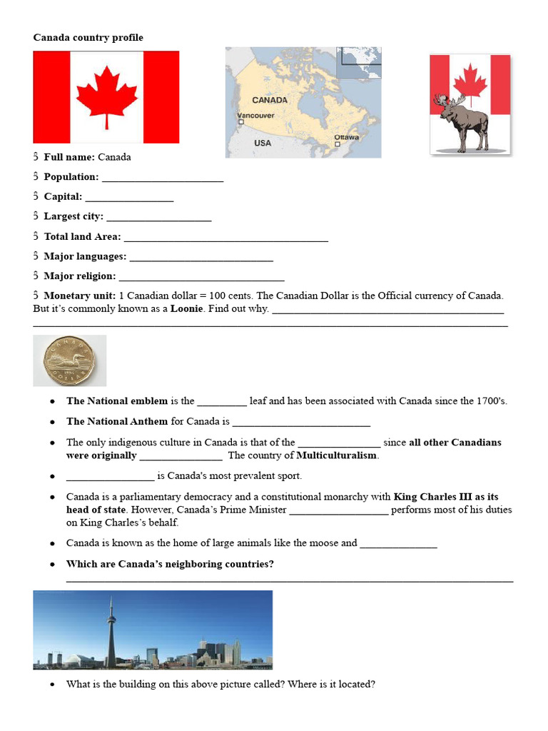 Canada Country Profile | PDF