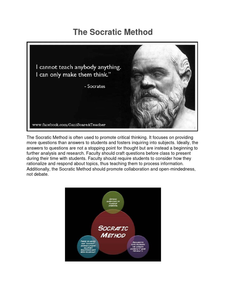 The-Socratic-Method | PDF