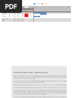 Excel Sprint Project Tracker Template | PDF | Microsoft Excel | Computing