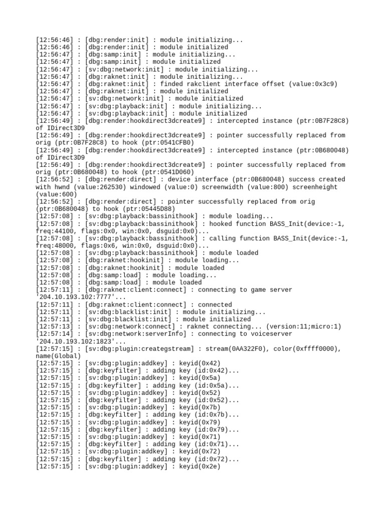 Svlog | PDF | Data Transmission | Digital Technology