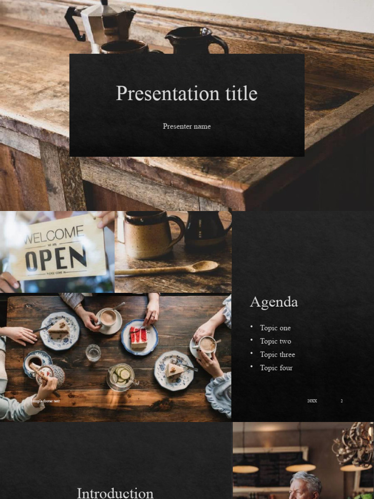 Presentation template | PDF