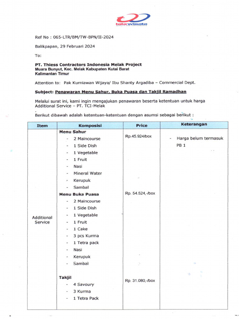 TW Quotation 065 | PDF