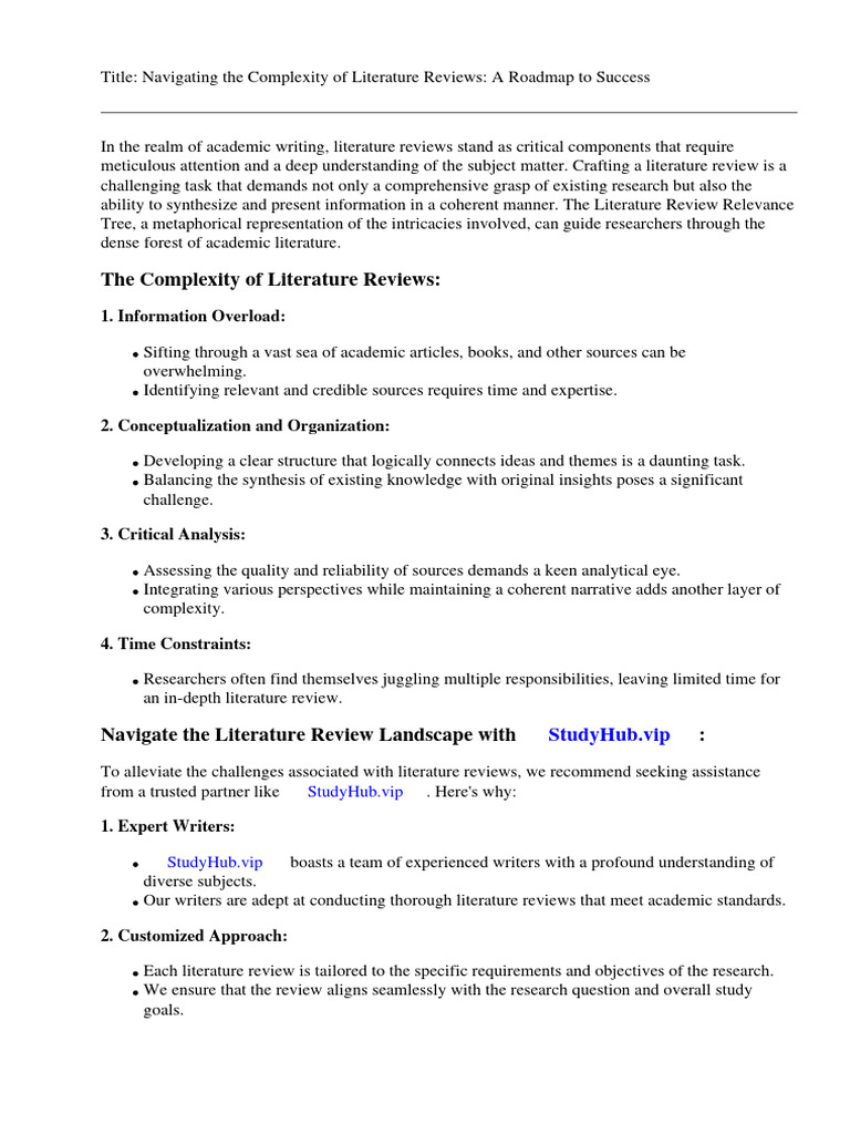 Literature Review Relevance Tree | PDF | Methodology | Evidence