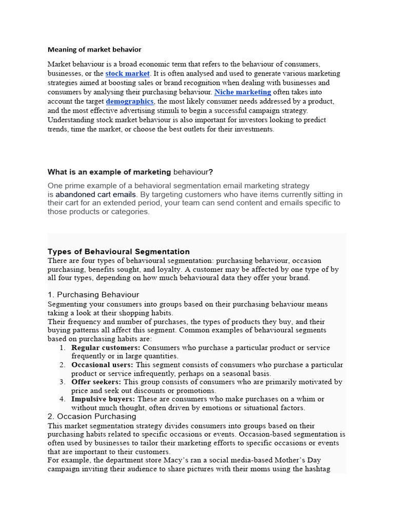 King Arthurs' Principles of Marketing Assignment | PDF | Market Segmentation | Consumer Behaviour