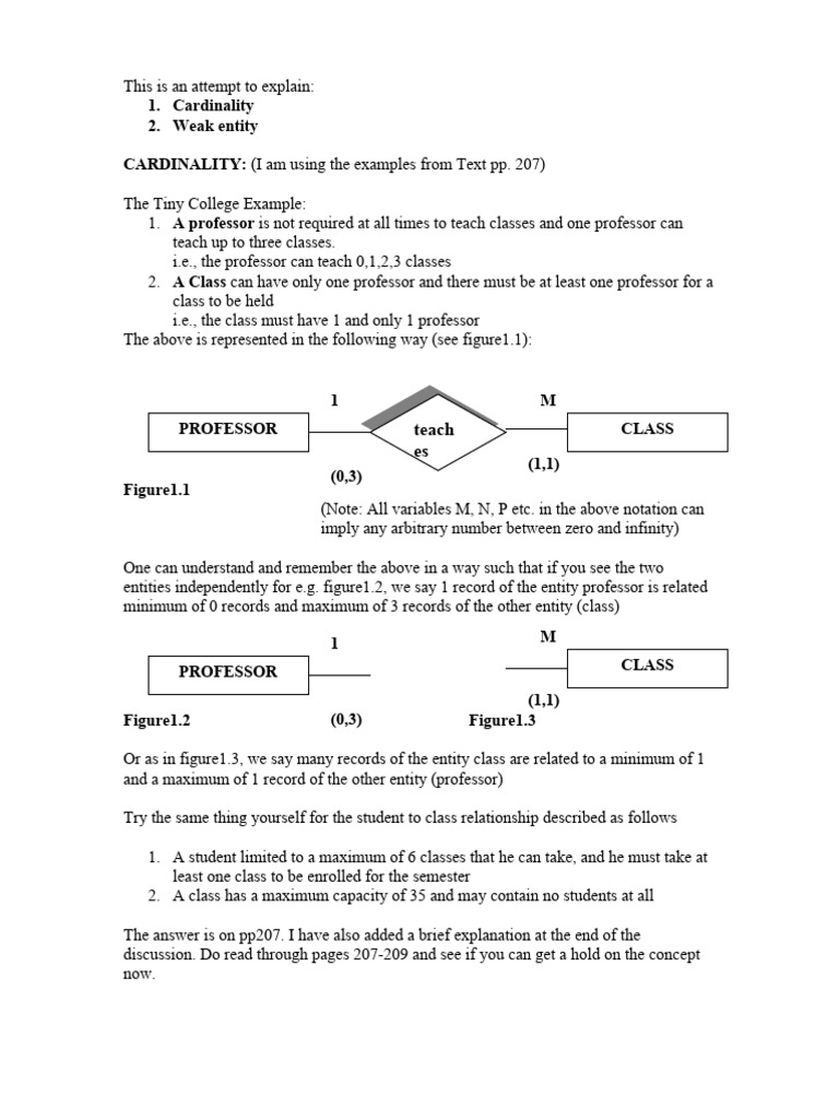 Cardinality Etc | PDF | Databases | Data Management