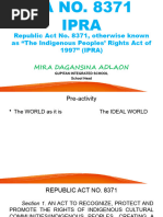 Ipra Law | PDF | Intellectual Property | Traditional Knowledge