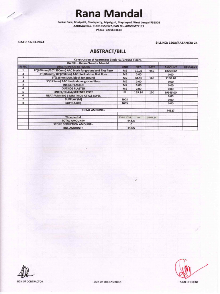Rana Mandal Ra1 | PDF