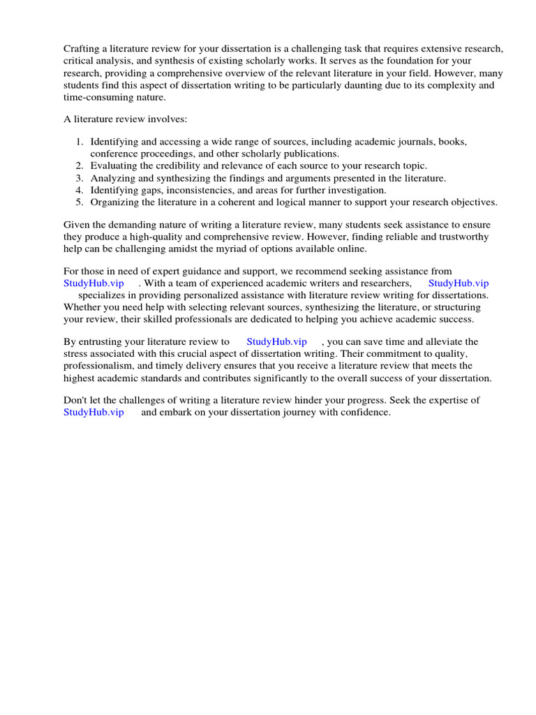 Write Literature Review Dissertation | PDF | Literature Review | Thesis Write Literature Review Dissertation | PDF | Literature Review | Thesis