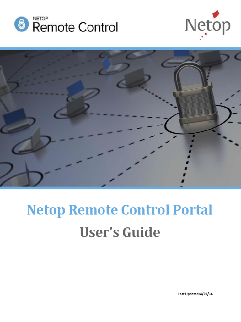 NetopRemoteControlPortal UG EN | PDF | User (Computing) | Password