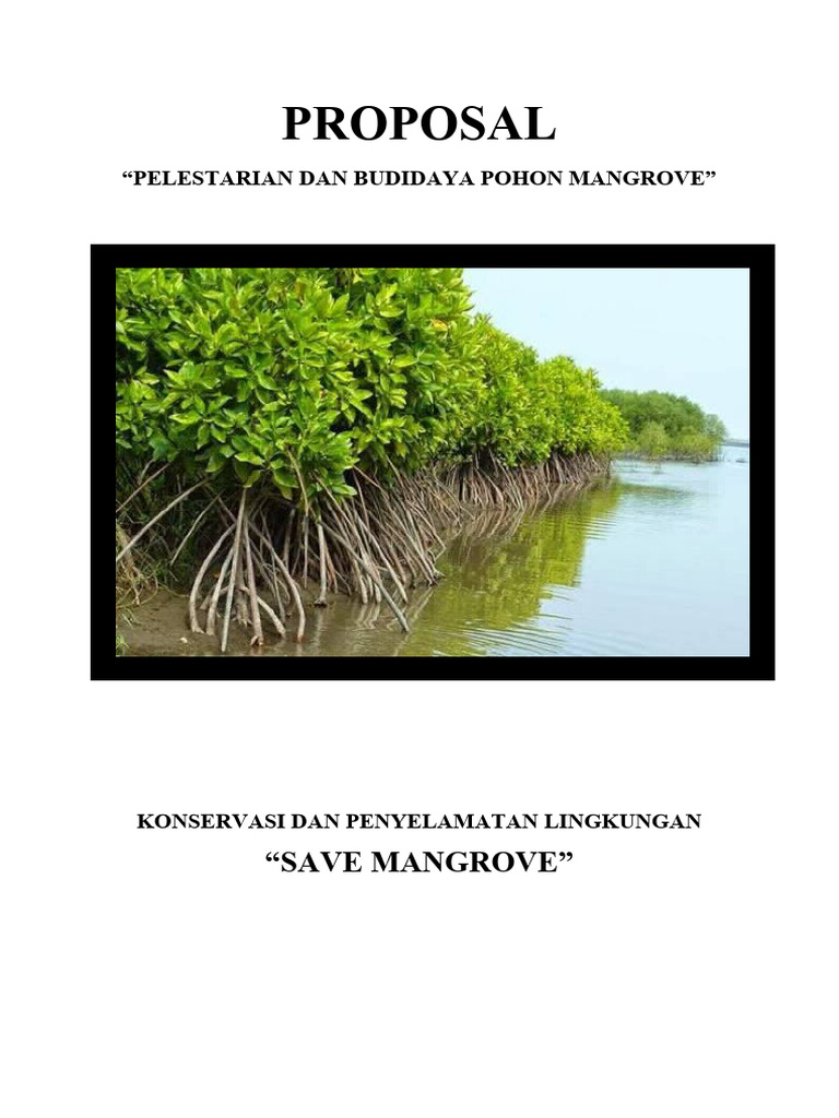 PROPOSAL Ekosistem Hutan Mangrove | PDF