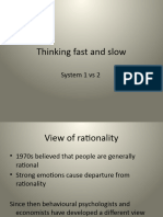 Thinking Fast and Slow PDF | PDF | Thought | Risk