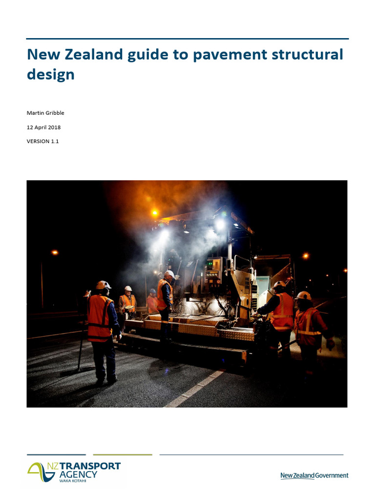 New Zealand Guide To Pavement Structural Design V1.1 | PDF | Road ...
