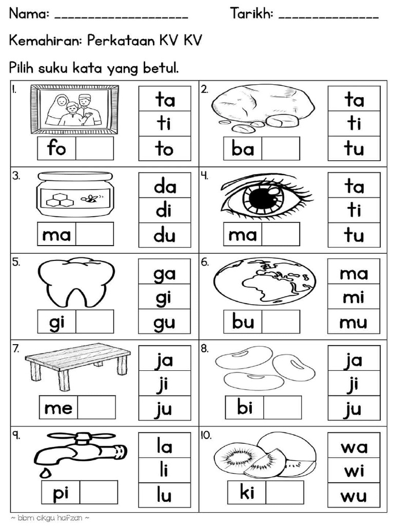 Tadika Latihan | PDF