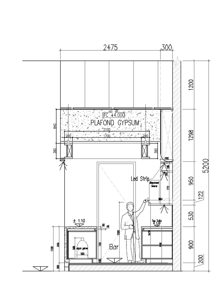 Detail Ukuran Rak Dispenser Beans 2 | PDF