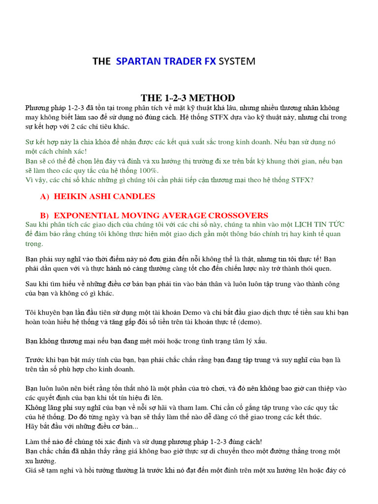 ΤHE SPARTAN TRADER FX SYSTEM | PDF