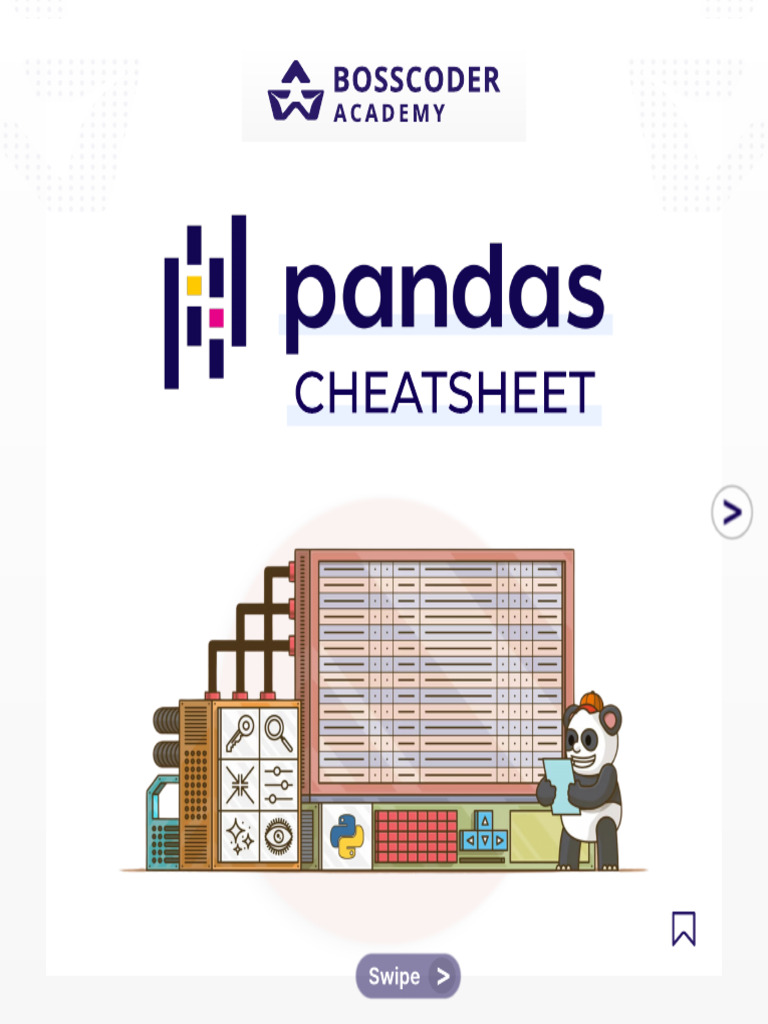 Pandas Cheatsheet Repost 1710006843 | PDF