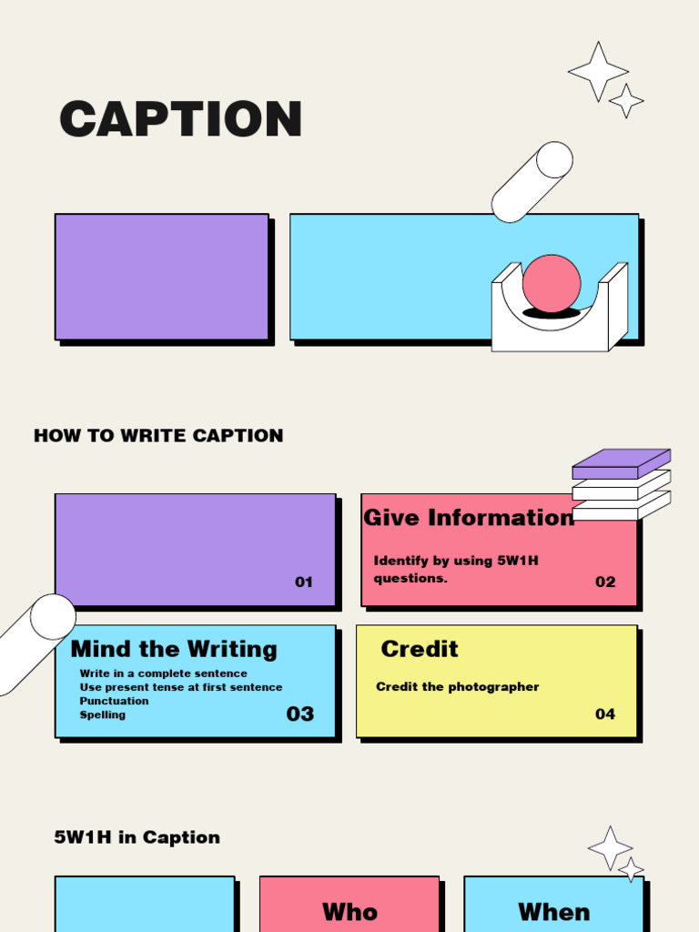 Caption Material | PDF