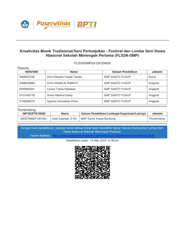 Bukti Pendaftaran | PDF