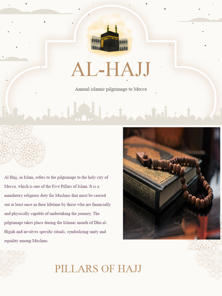 Understanding the Hajj Pilgrimage Rituals | PDF