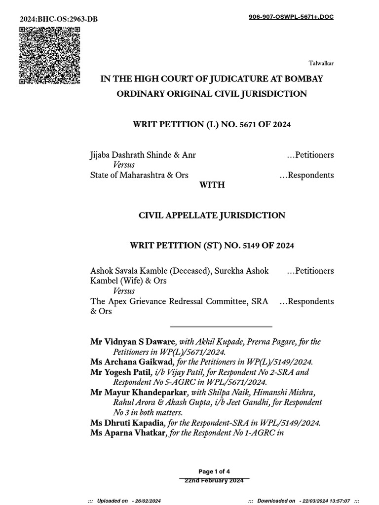 Order of SRA | PDF | Separation Of Powers | Government