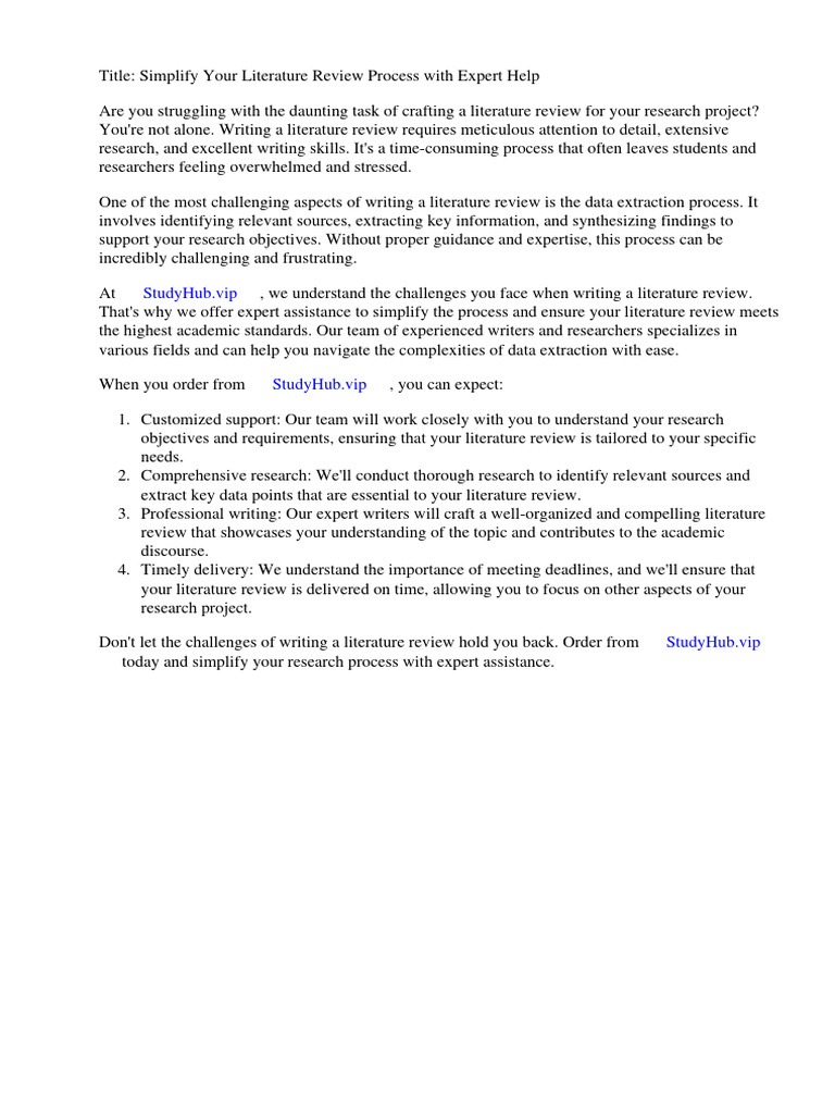 Data Extraction Form For Literature Review | PDF | Systematic Review | Data