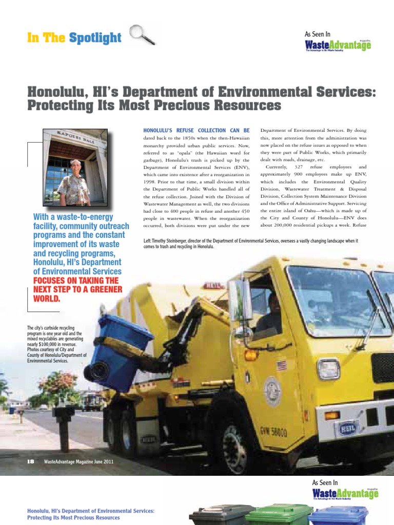 Spotlight Honolulu | PDF | Municipal Solid Waste | Recycling