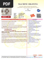 Machine Drawing Book Intro by ND Bhatt | PDF | Screw | Gear