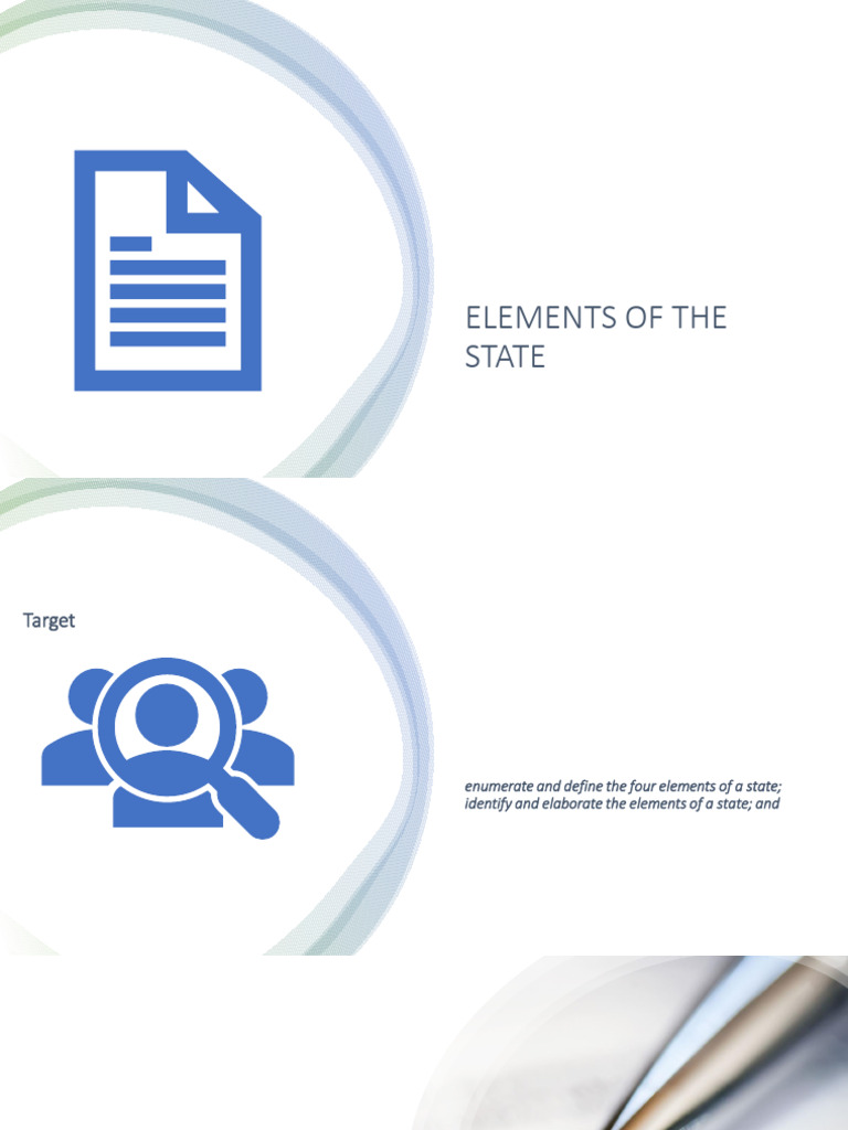 Elements of The State | PDF