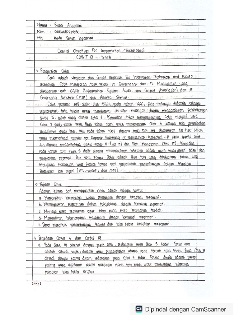 Cobit RMK | PDF