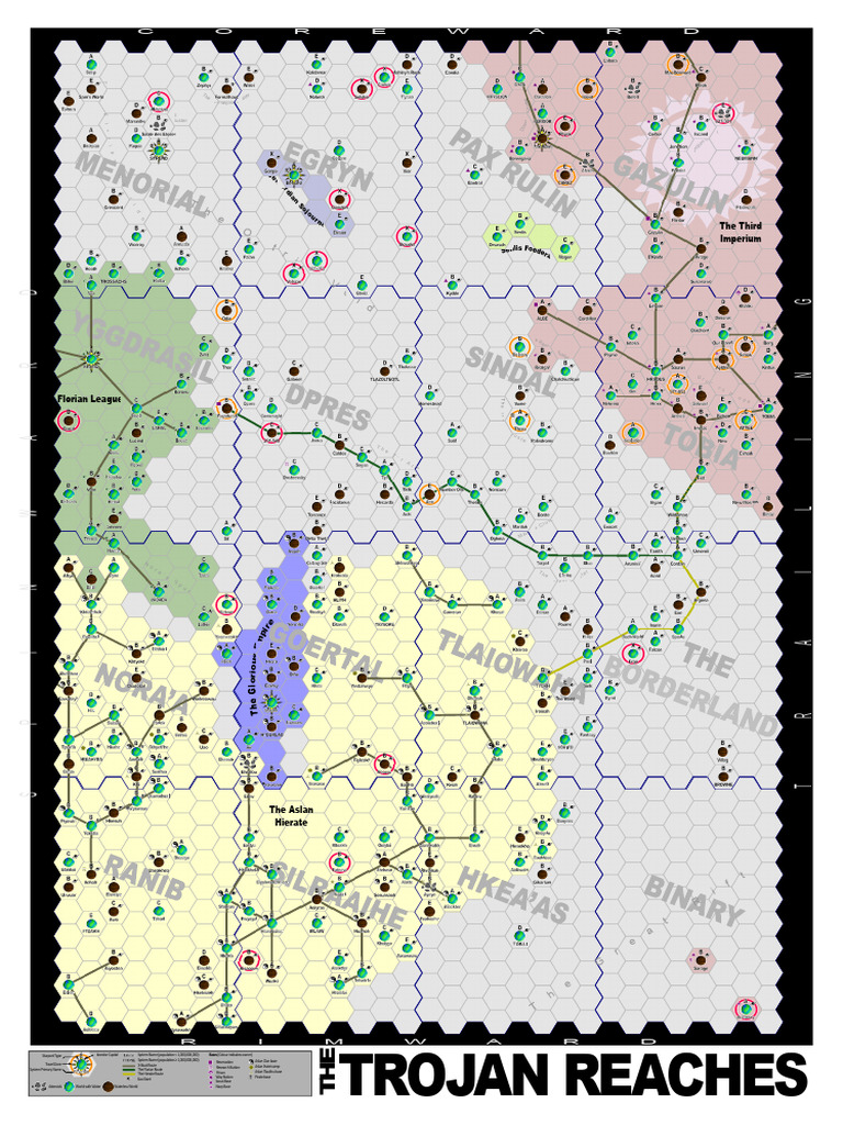 The Trojan Reach Sector Map | PDF