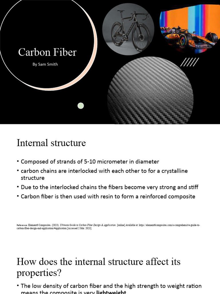 Carbon Fiber: Structure and Applications | PDF | Fibers | Composite ...