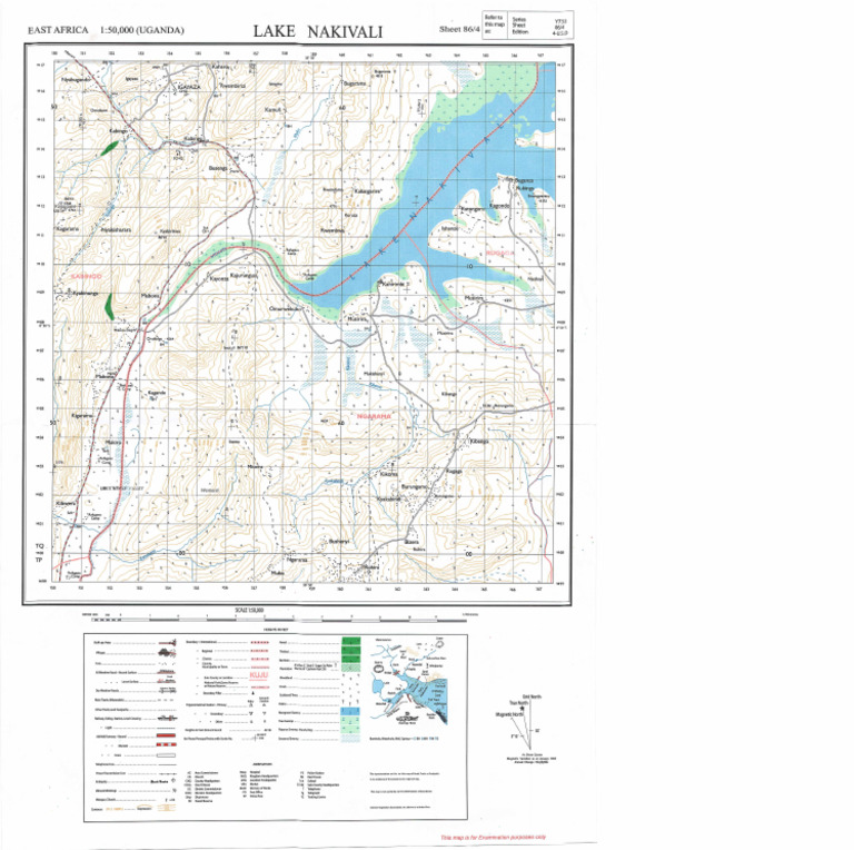Lake Nakivali Map Extract | PDF