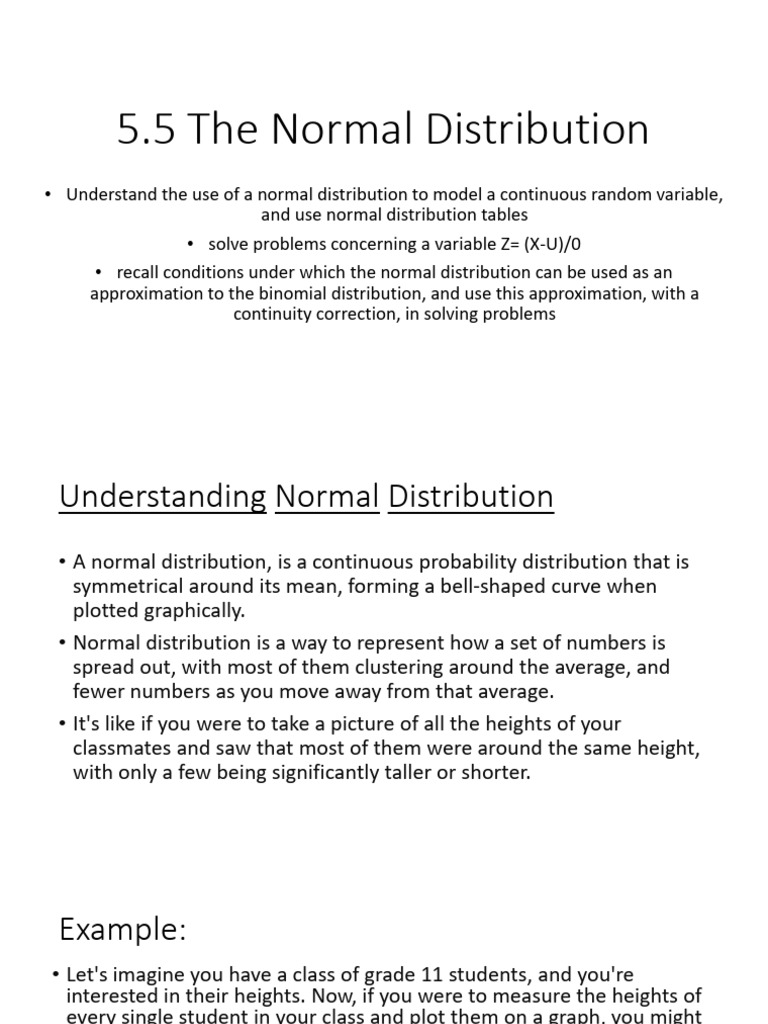 The Normal Distribution | Download Free PDF | Normal Distribution ... The Normal Distribution | Download Free PDF | Normal Distribution ...
