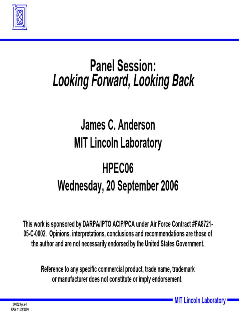 Adc History Database 2006 26 - Anderson - Panel | PDF