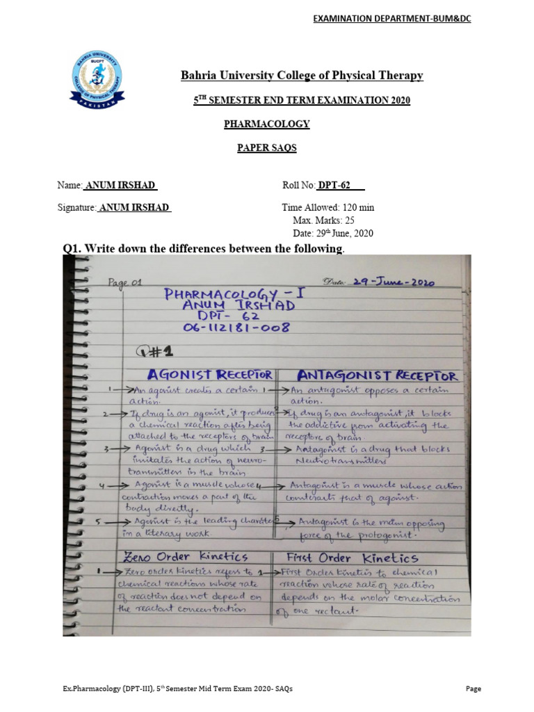 Pharam SQ | PDF | Pharmacology | Pharmaceutical Sciences