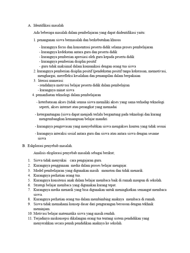 Kisi Kisi | PDF | Karier & Perkembangan