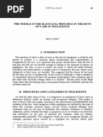 Understanding the Neighbour Principle | PDF | Negligence | Duty Of Care
