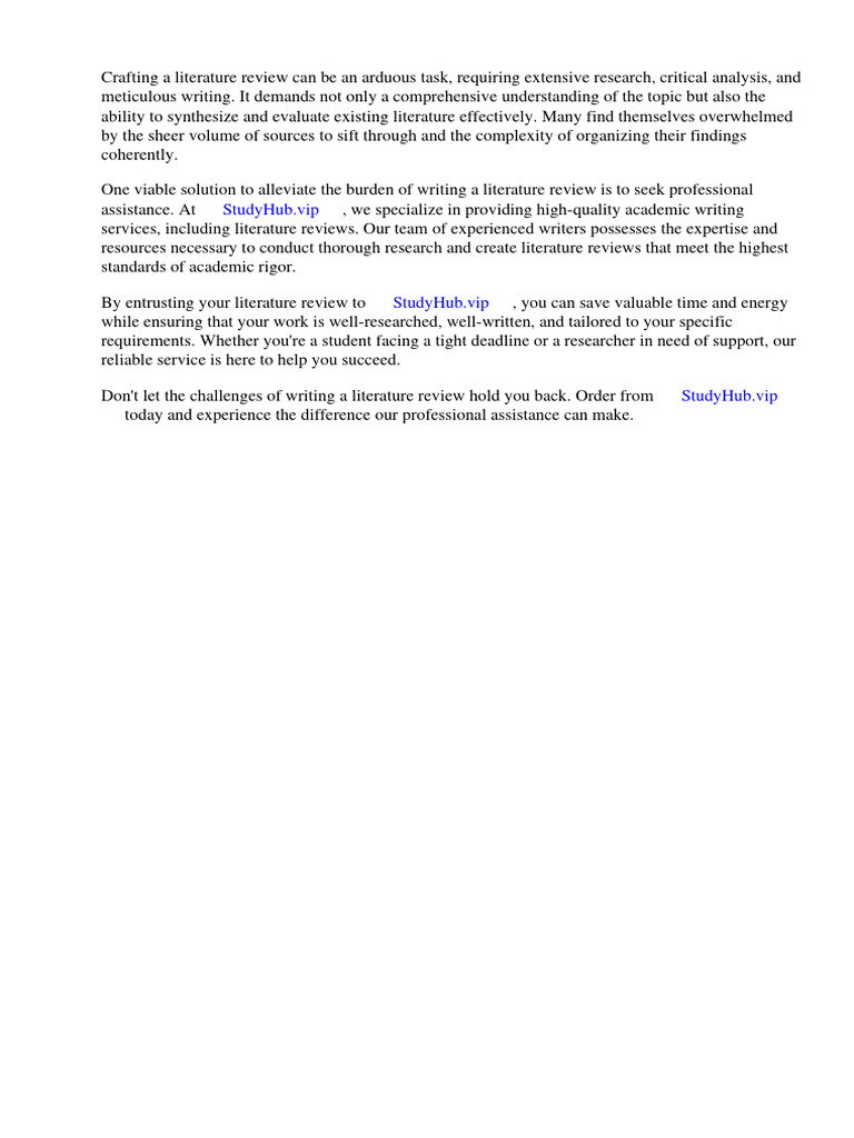 Review Literature Review Example | PDF | Science | Inquiry Review Literature Review Example | PDF | Science | Inquiry